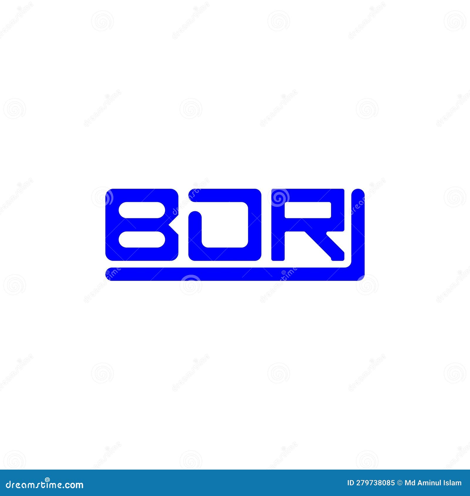 BDR Letter Logo Creative Design with Vector Graphic, BDR Stock ...