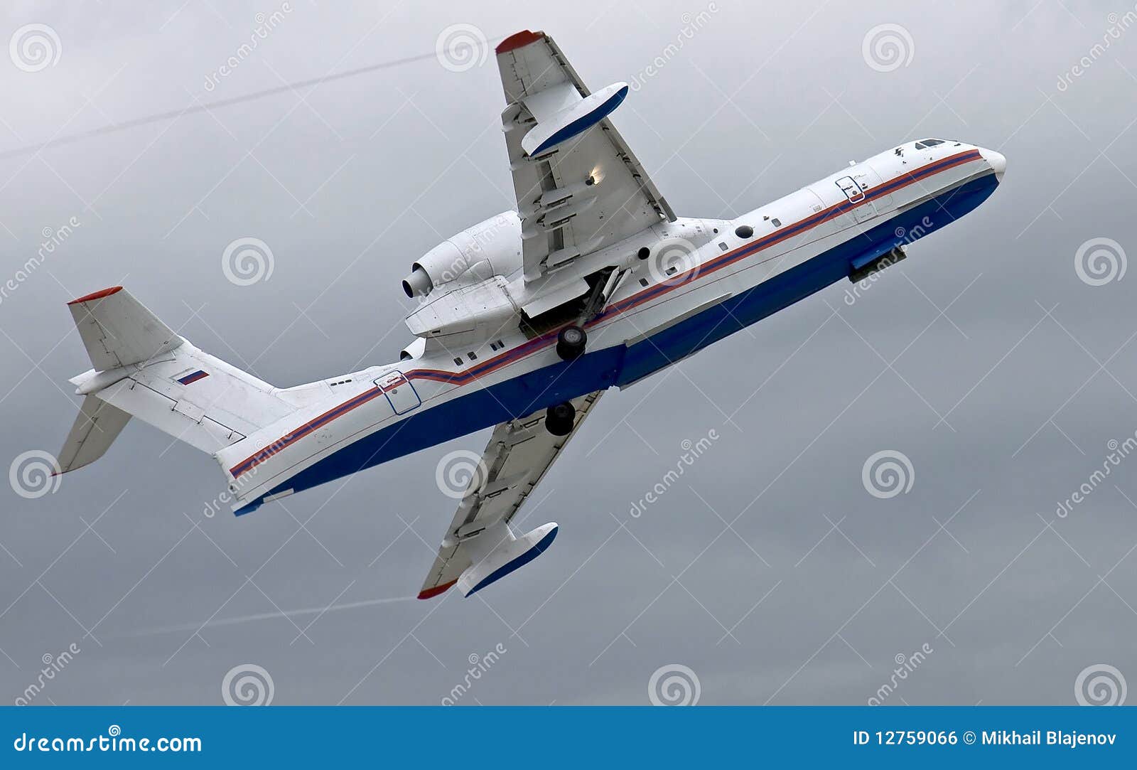 BE-200 plane (1) stock photo. Image of beriev, stream - 12759066