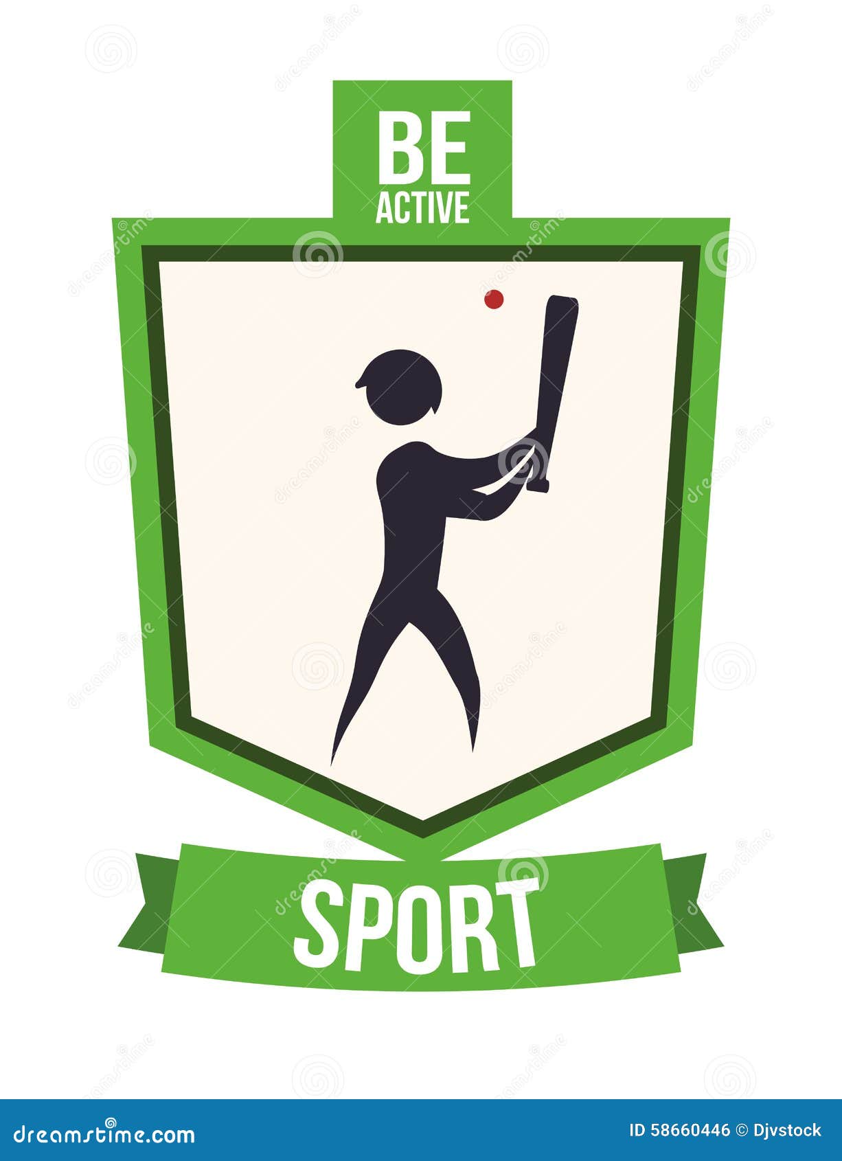Be Active design stock vector. Illustration of sporty - 58660446