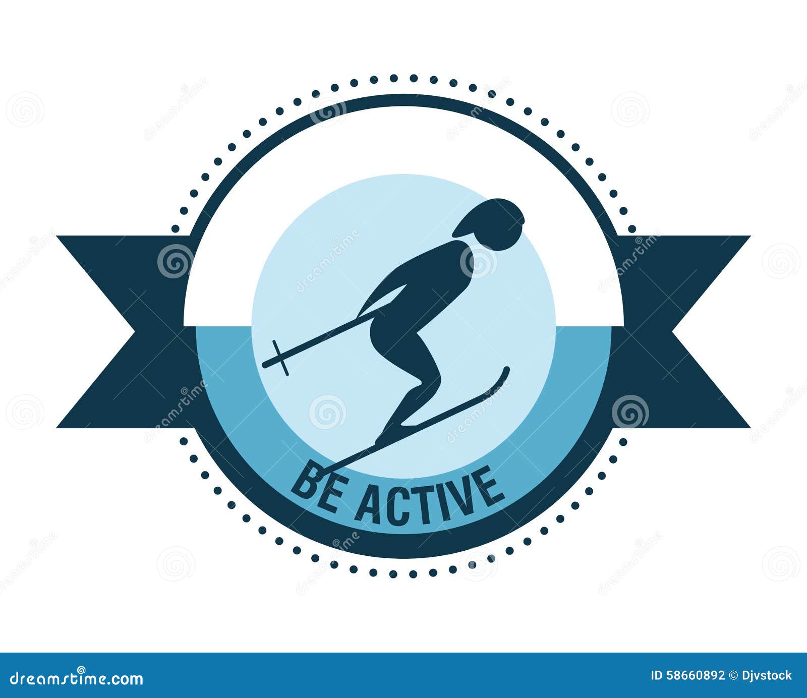 Be Active design stock vector. Illustration of internet - 58660892