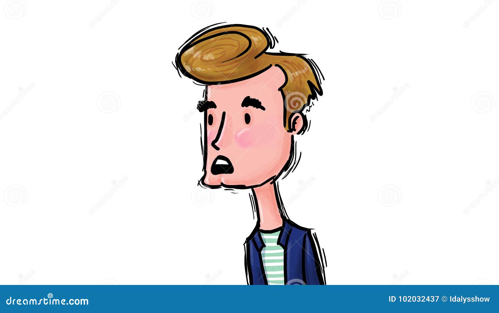 Be aware illustration stock illustration. Illustration of attentive ...