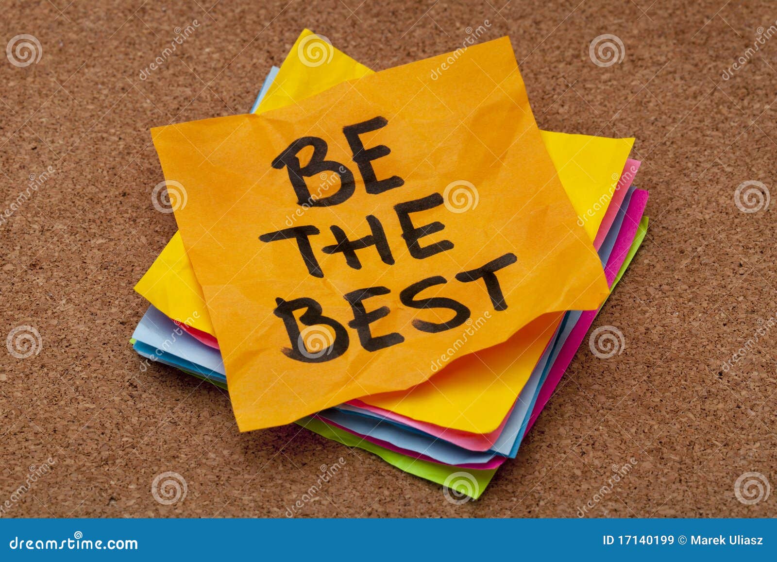 Be the best reminder stock image. Image of dream, color - 17140199