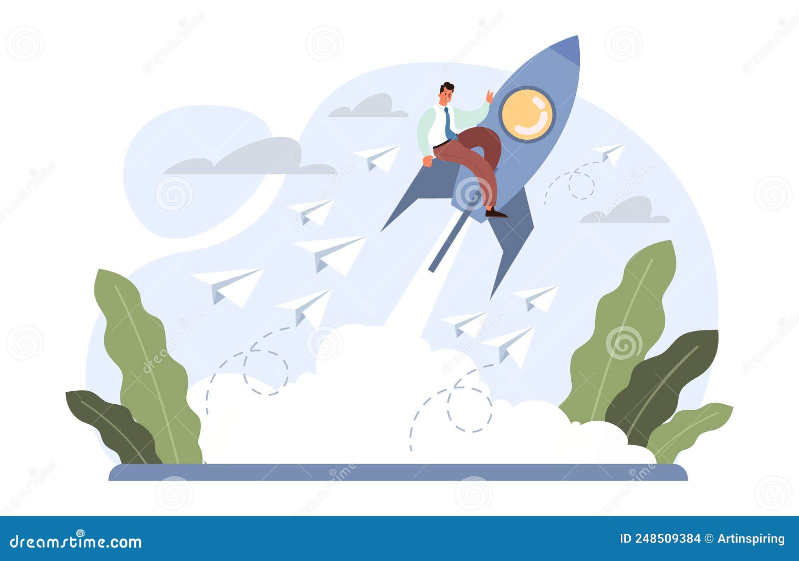 Be Better Concept. Self-improvment Idea Stock Vector - Illustration of ...