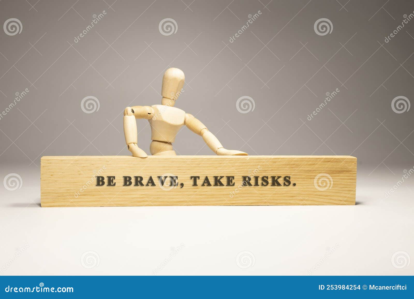 Be Brave, Take Risk. Written on Wooden Surface Stock Photo - Image of ...
