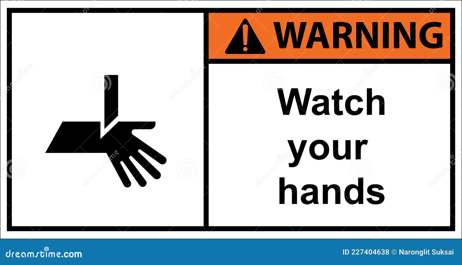 Sharp Objects Hazard Warning Smoke Sign. Triangular Warning Hazard Sign ...