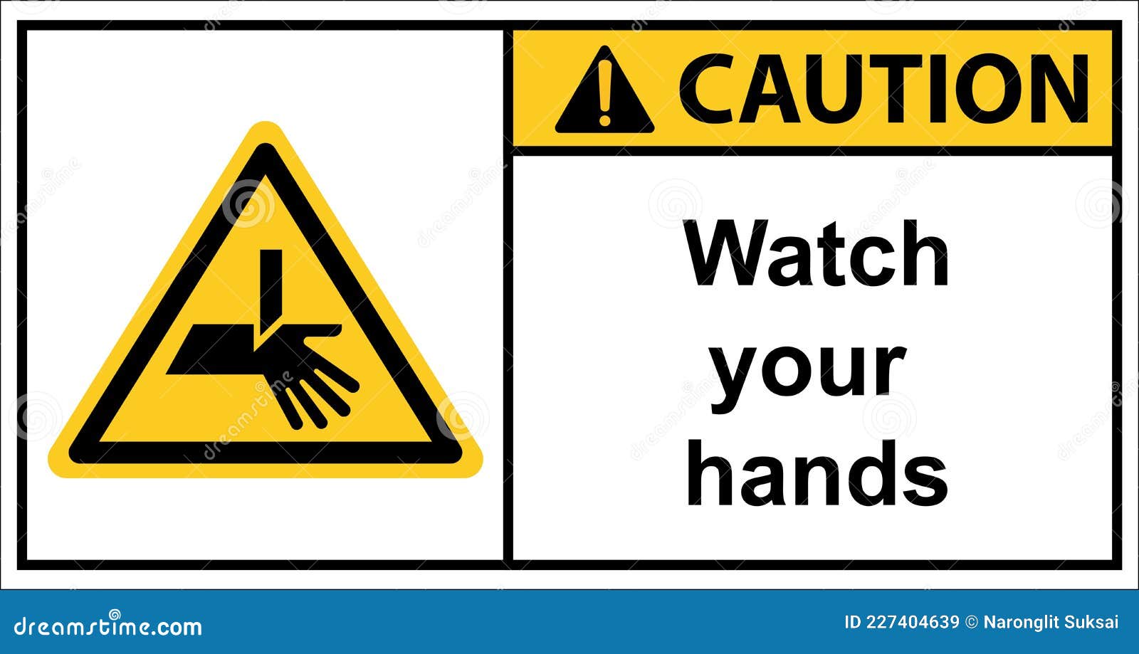 Be Careful of Sharp Objects that Cut Your Hand. Stock Vector ...