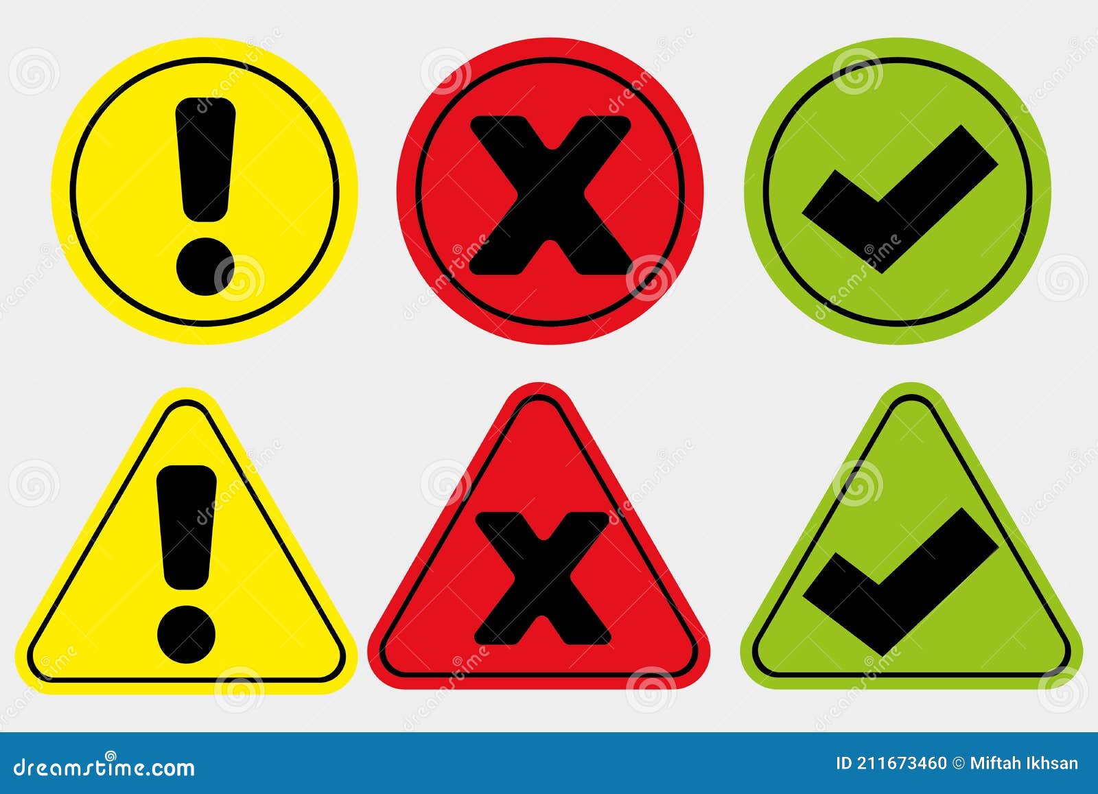 Be Careful, Stop, and Be Safe Sign Stock Vector - Illustration of sign ...