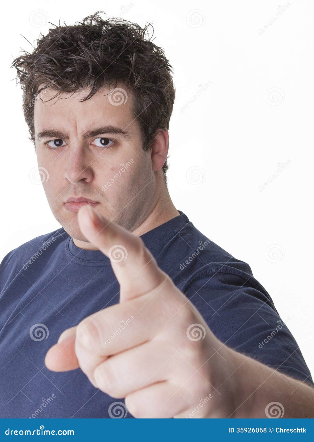 Be careful stock photo. Image of signs, safety, finger - 35926068