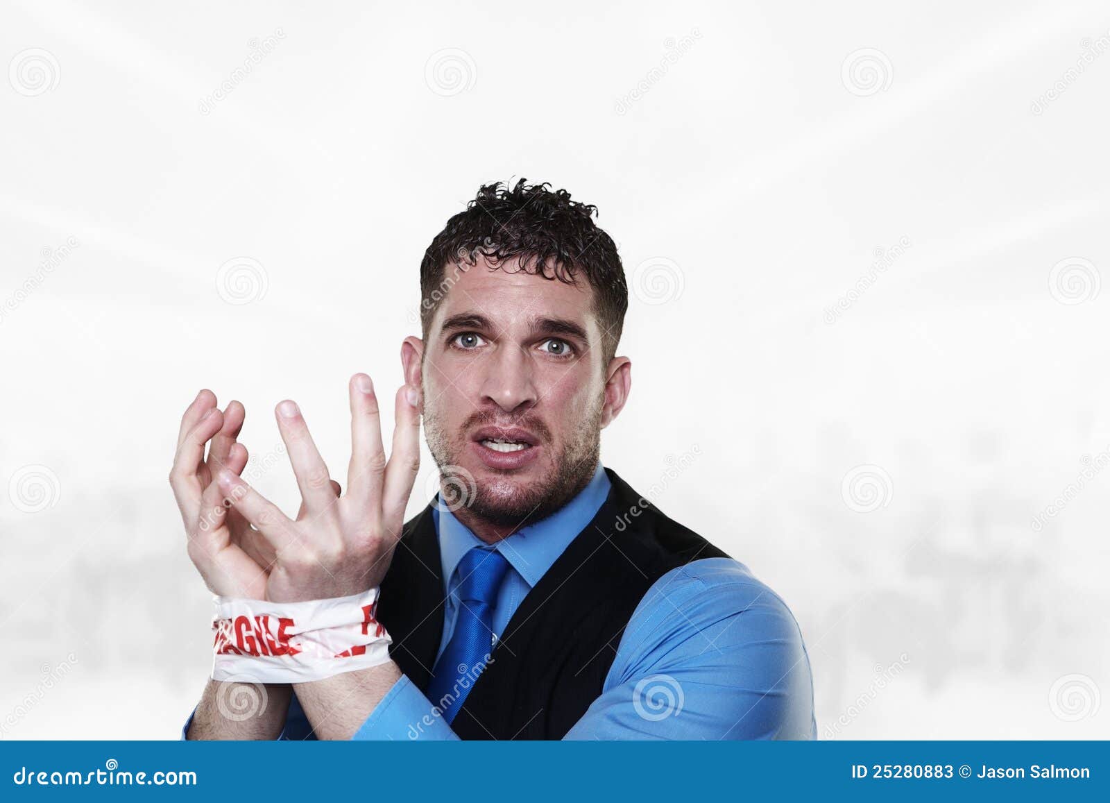 Be carefull stock image. Image of warning, stressed, tape - 25280883
