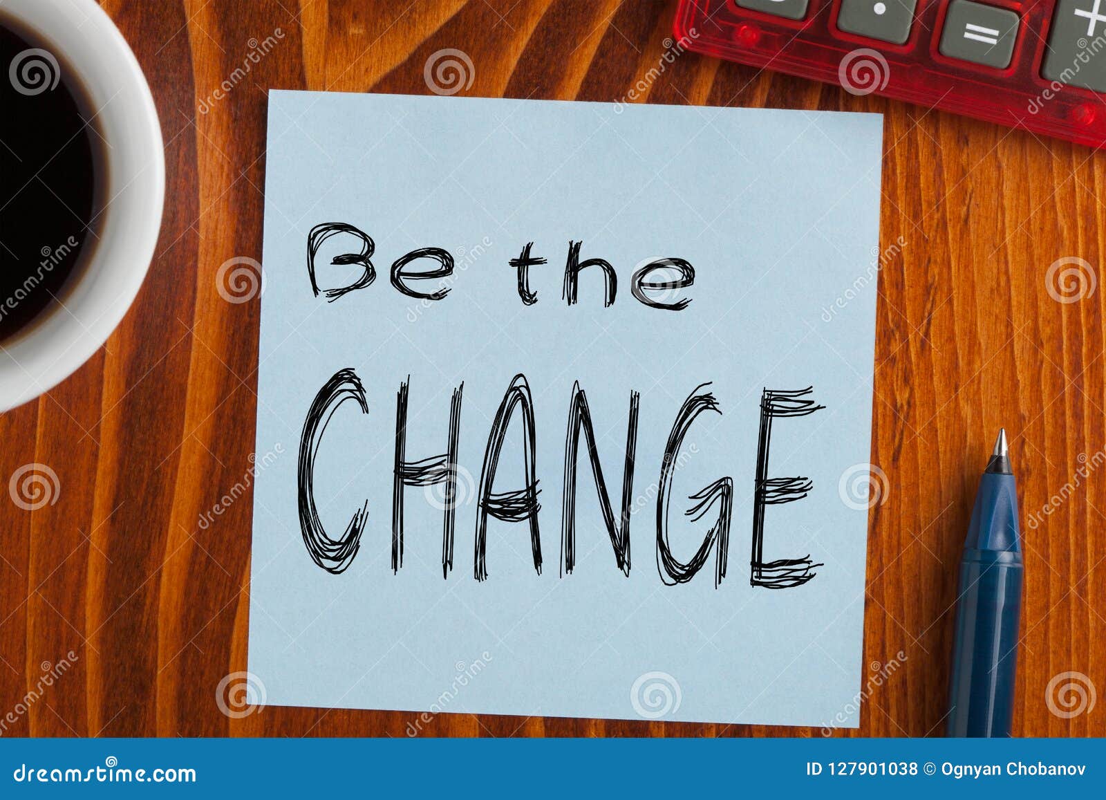 Be the Change stock photo. Image of goal, inspiration - 127901038