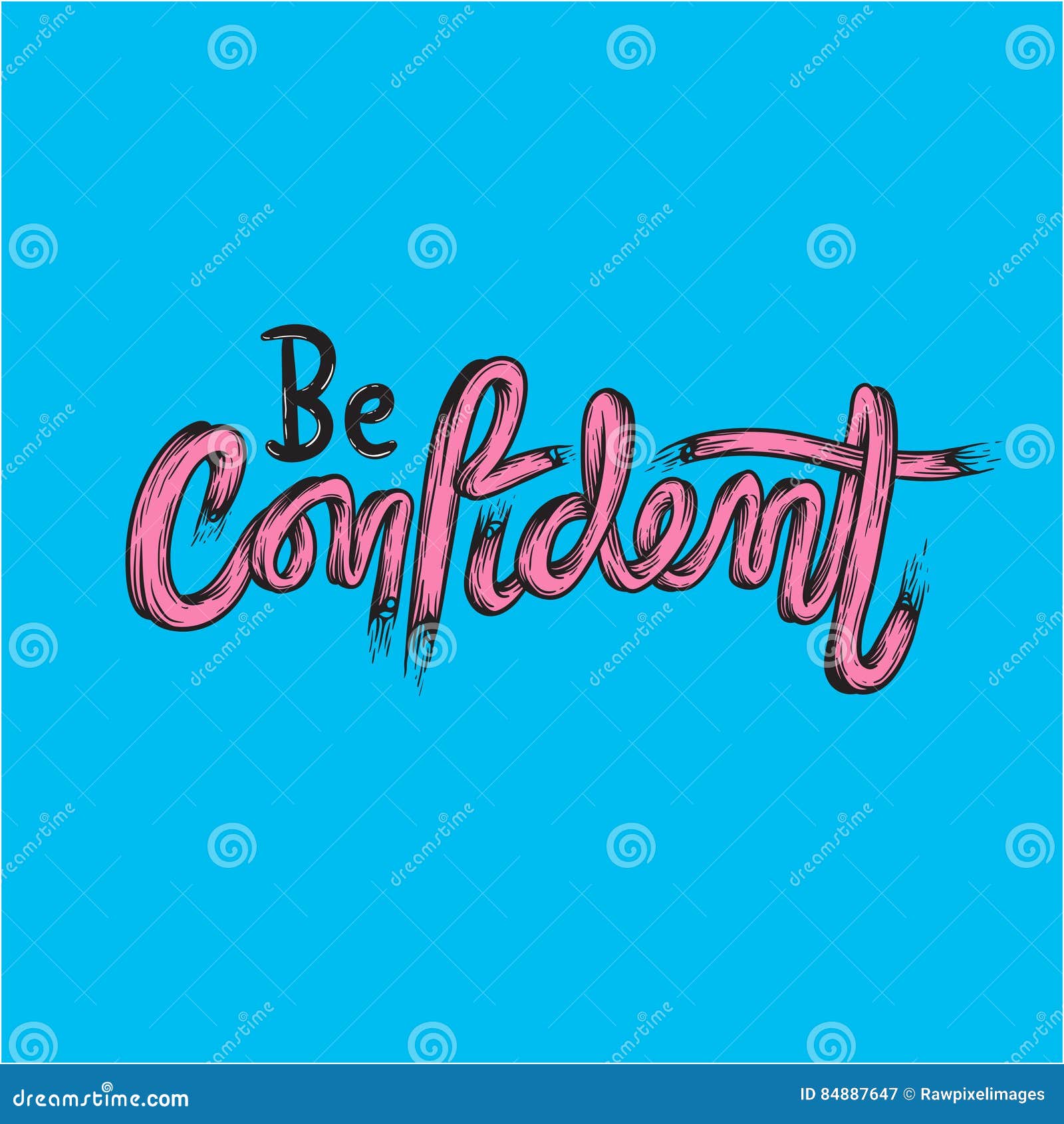 Confident Word Cloud Vector Illustration | CartoonDealer.com #108485076