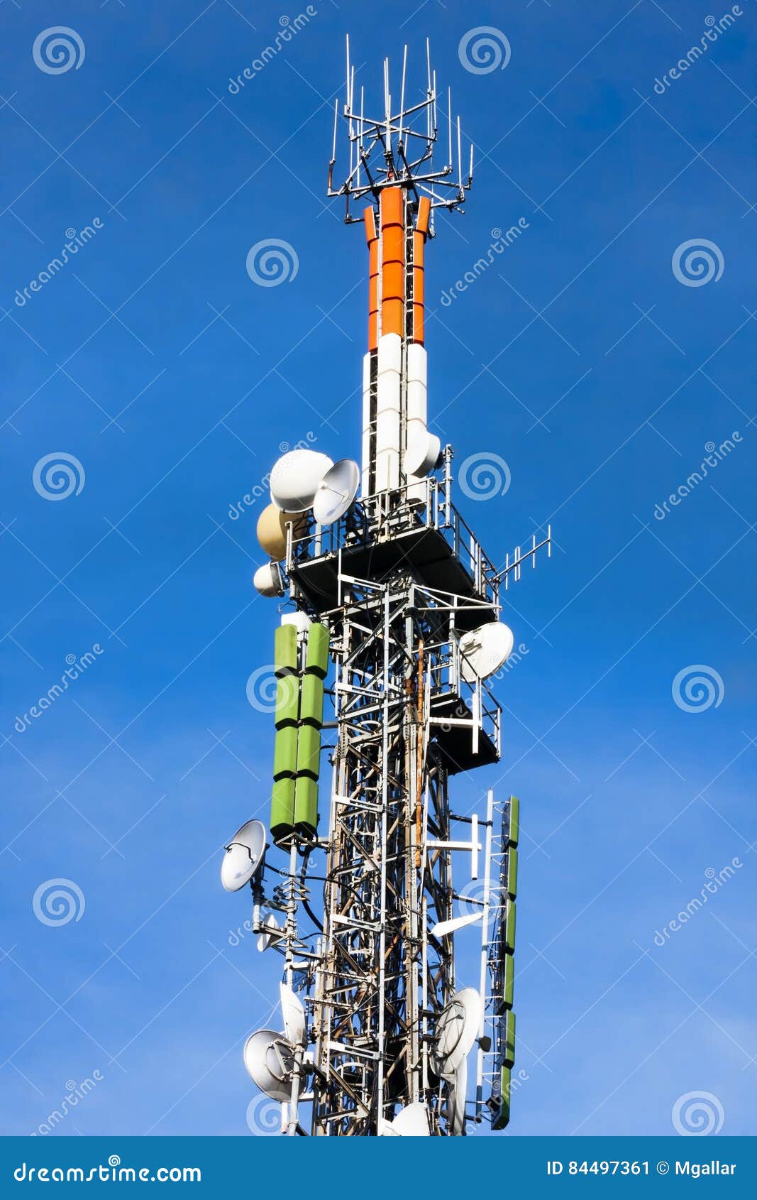 Be Connect : Telecommunication Tower Stock Image - Image of ...