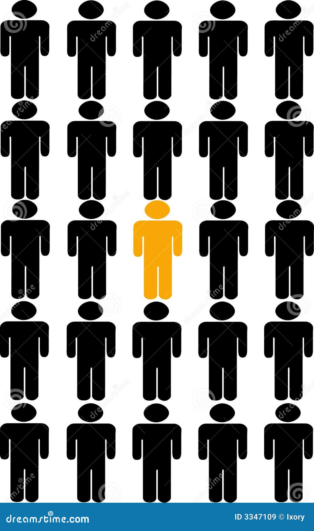 Be different stock illustration. Illustration of refuse - 3347109