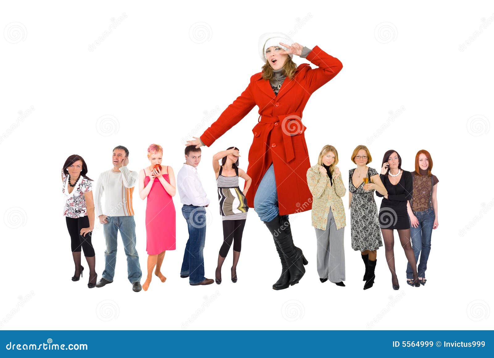 Be different stock image. Image of human, green, leader - 5564999