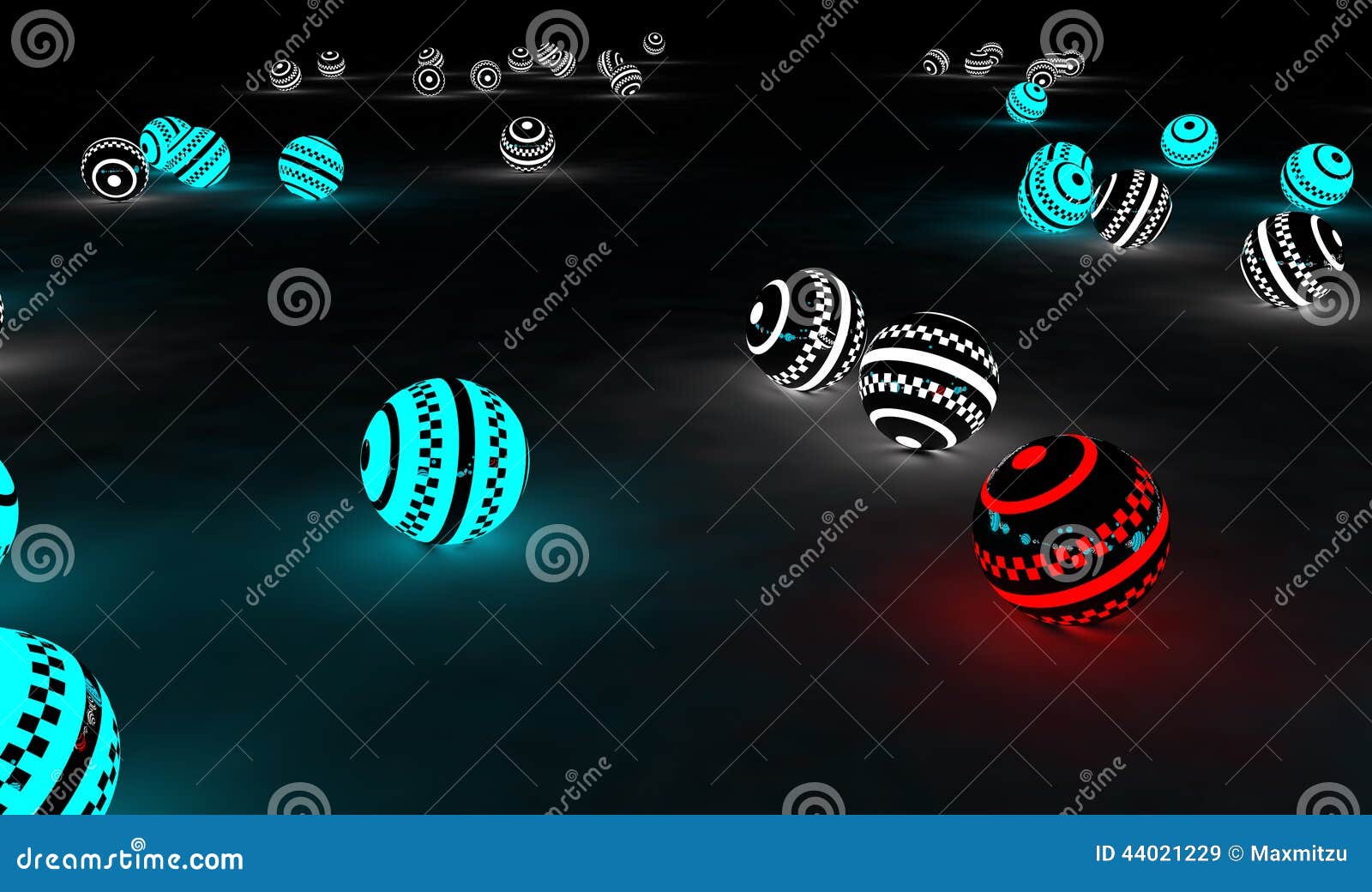 Be different concept 3D stock illustration. Illustration of leadership ...