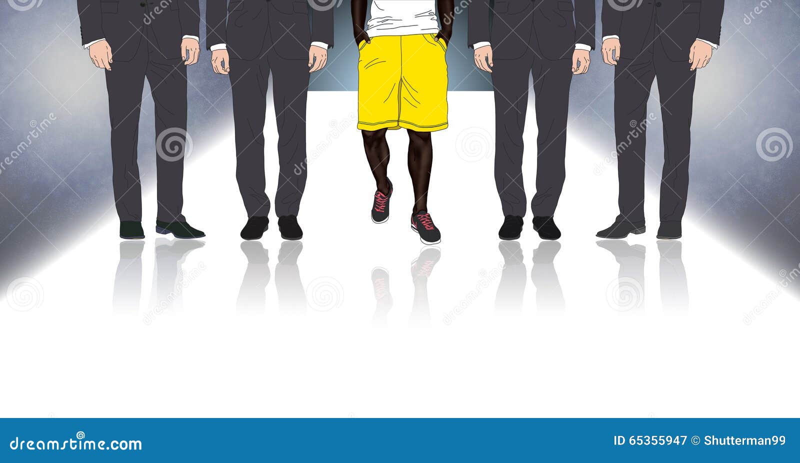 Always be different stock illustration. Illustration of podium - 65355947