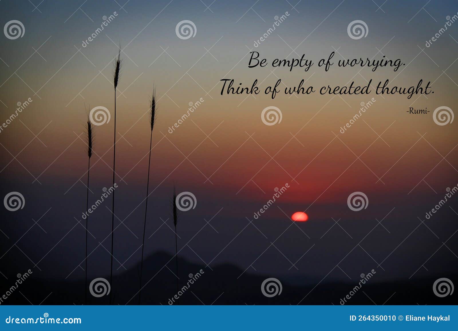 Be Empty of Worrying stock photo. Image of season, created - 264350010