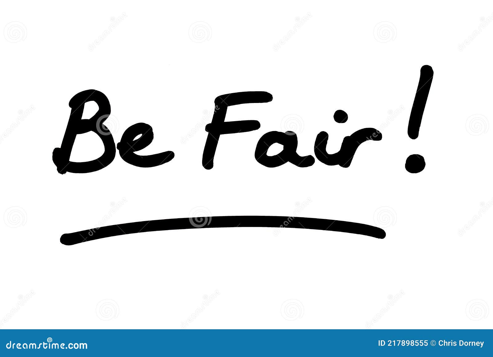 Be Fair stock illustration. Illustration of right, faith - 217898555