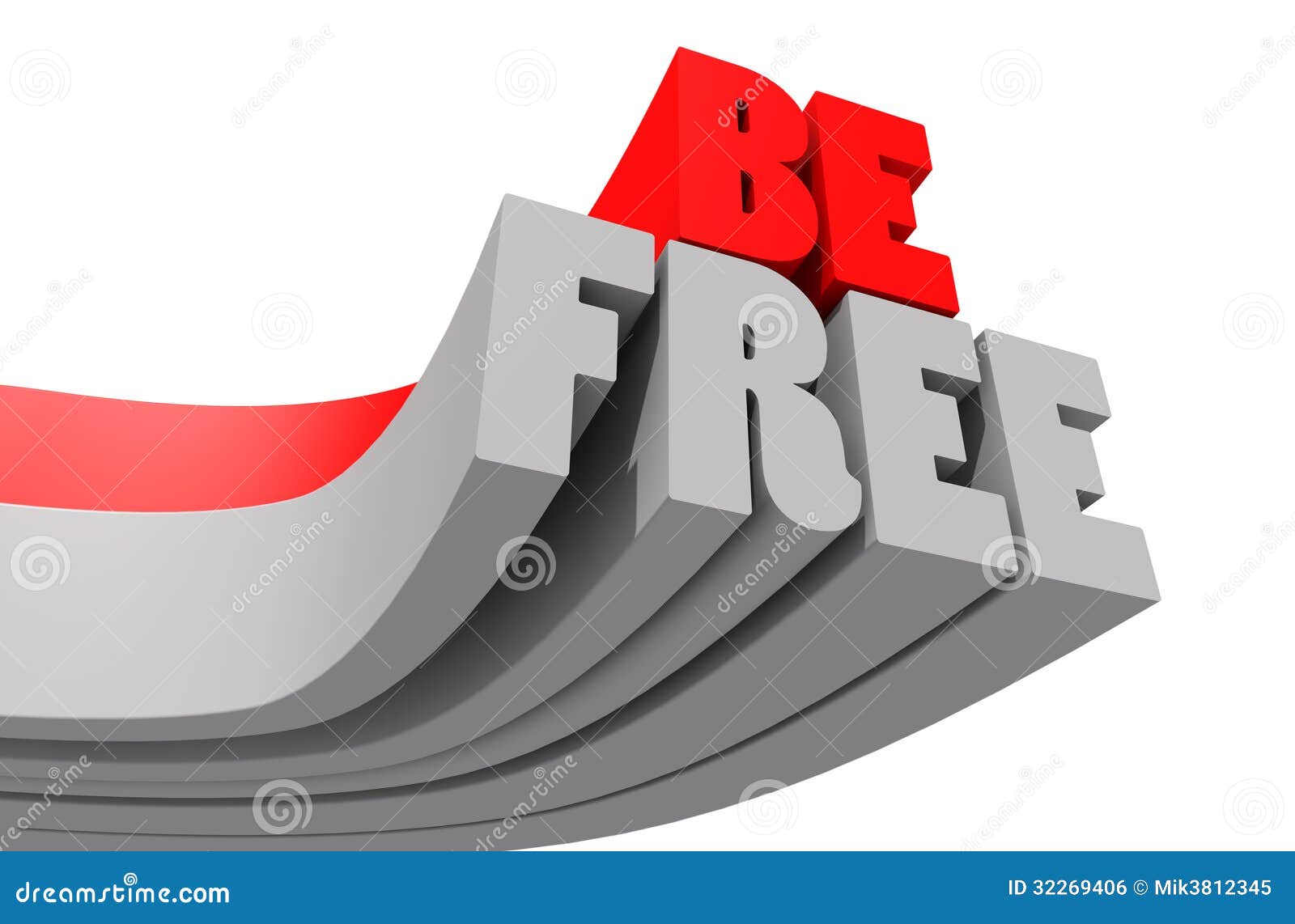 Be free stock illustration. Illustration of icon, happiness - 32269406