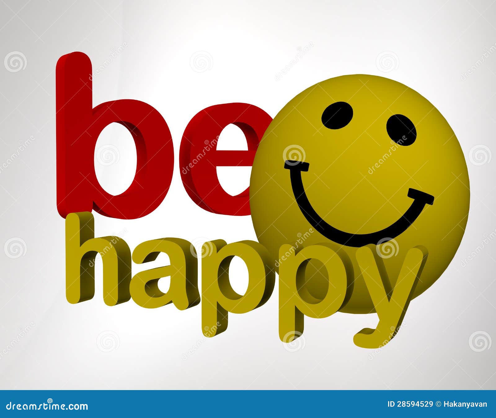 Be happy stock illustration. Illustration of face, smile - 28594529