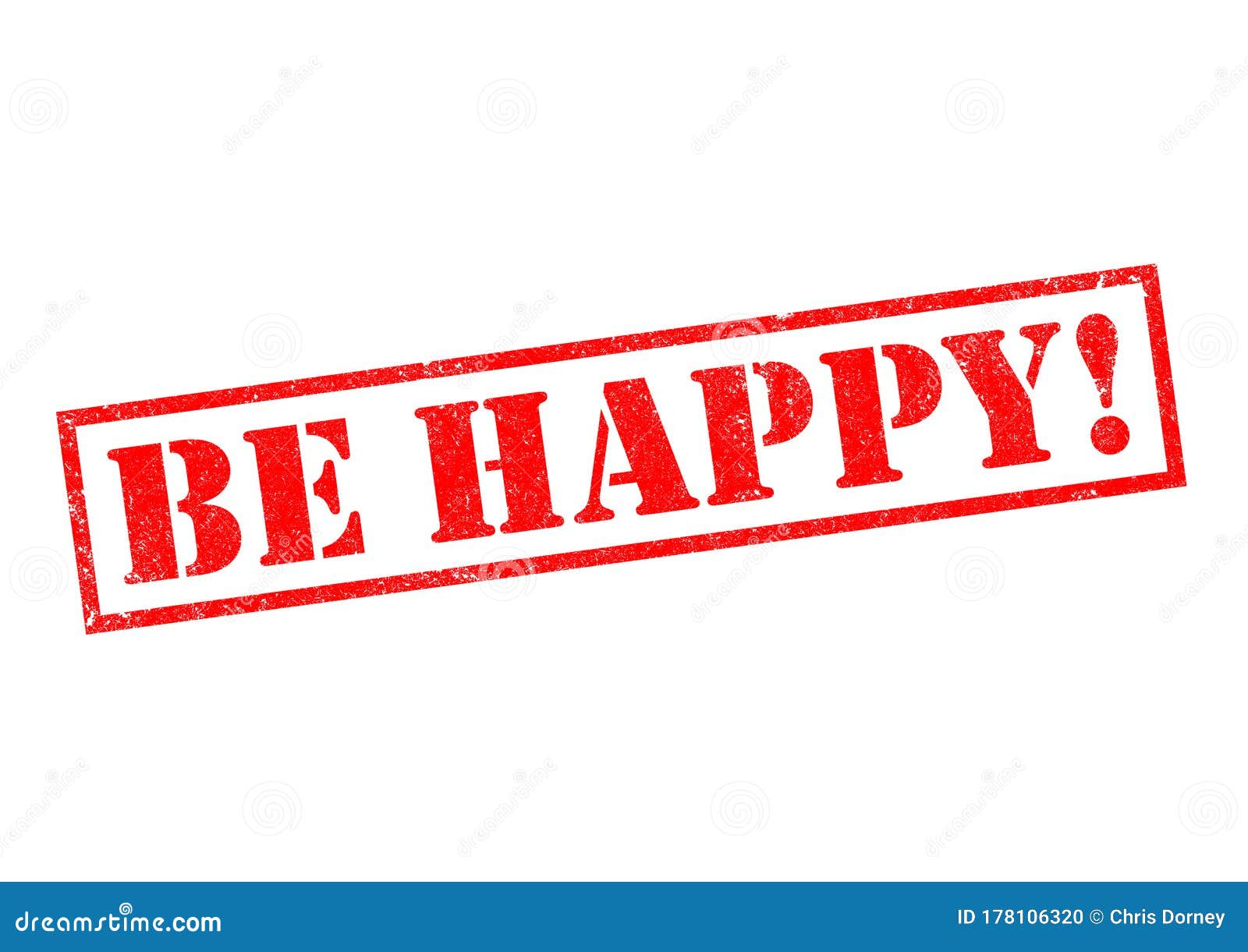 BE HAPPY stock illustration. Illustration of noticeboard - 178106320
