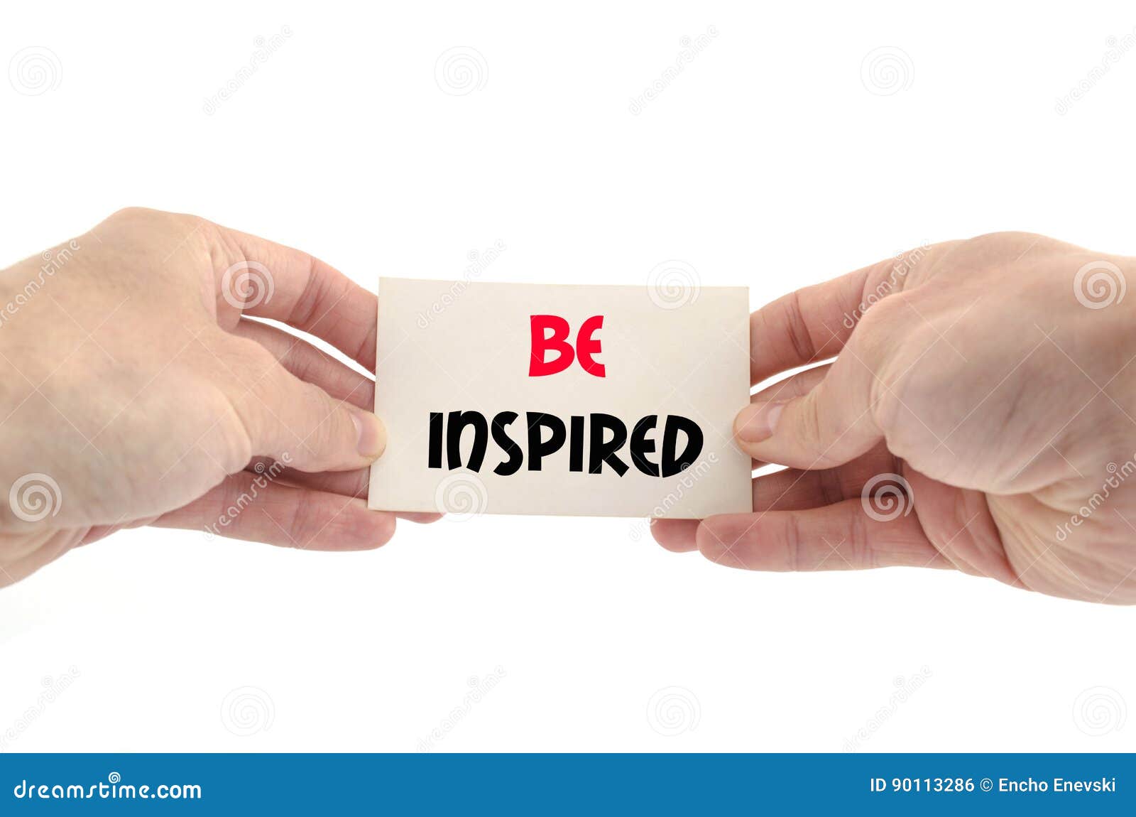Be inspired text concept stock photo. Image of challenge - 90113286
