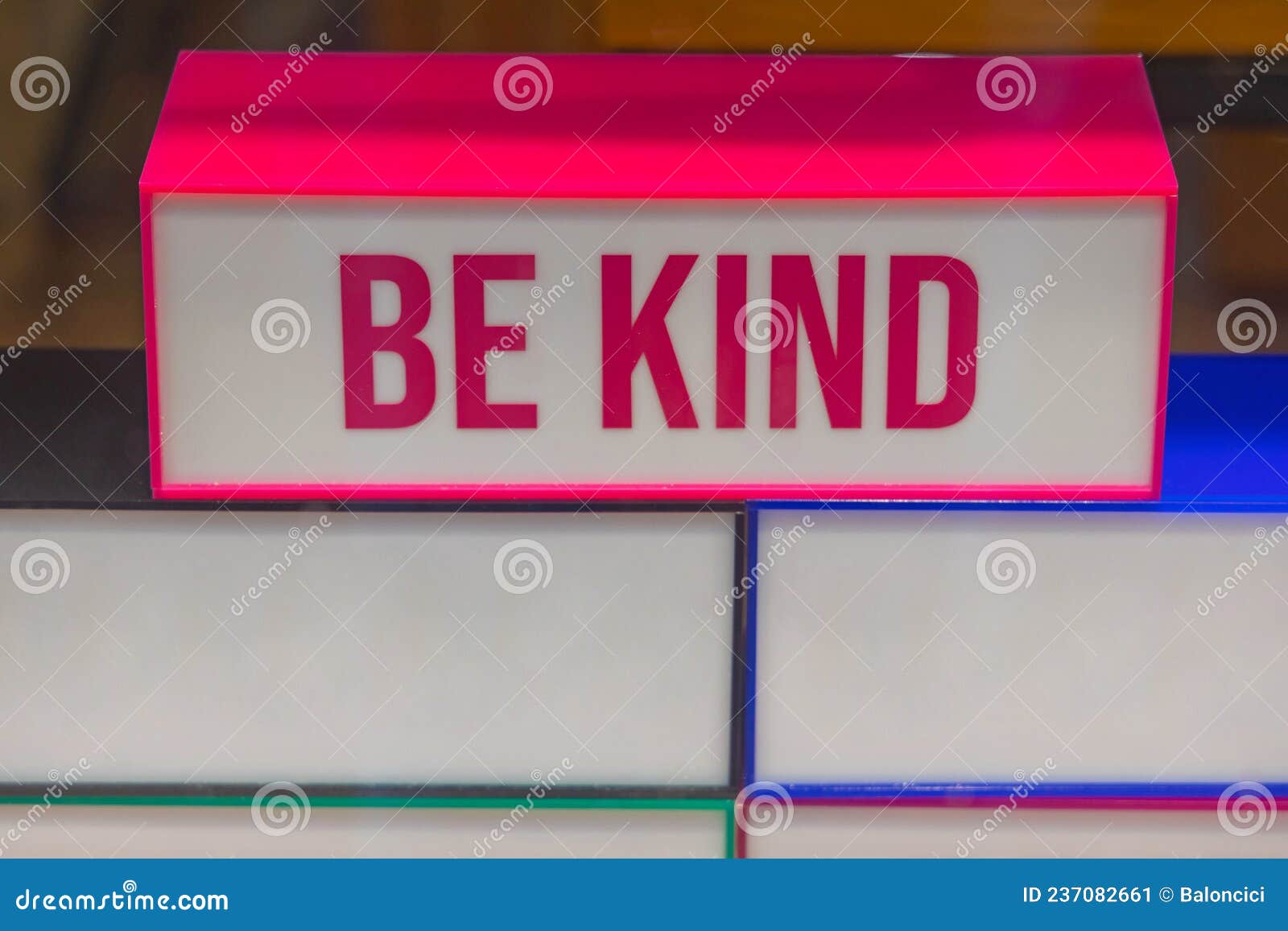 Be Kind Sign stock image. Image of idea, symbol, message - 237082661