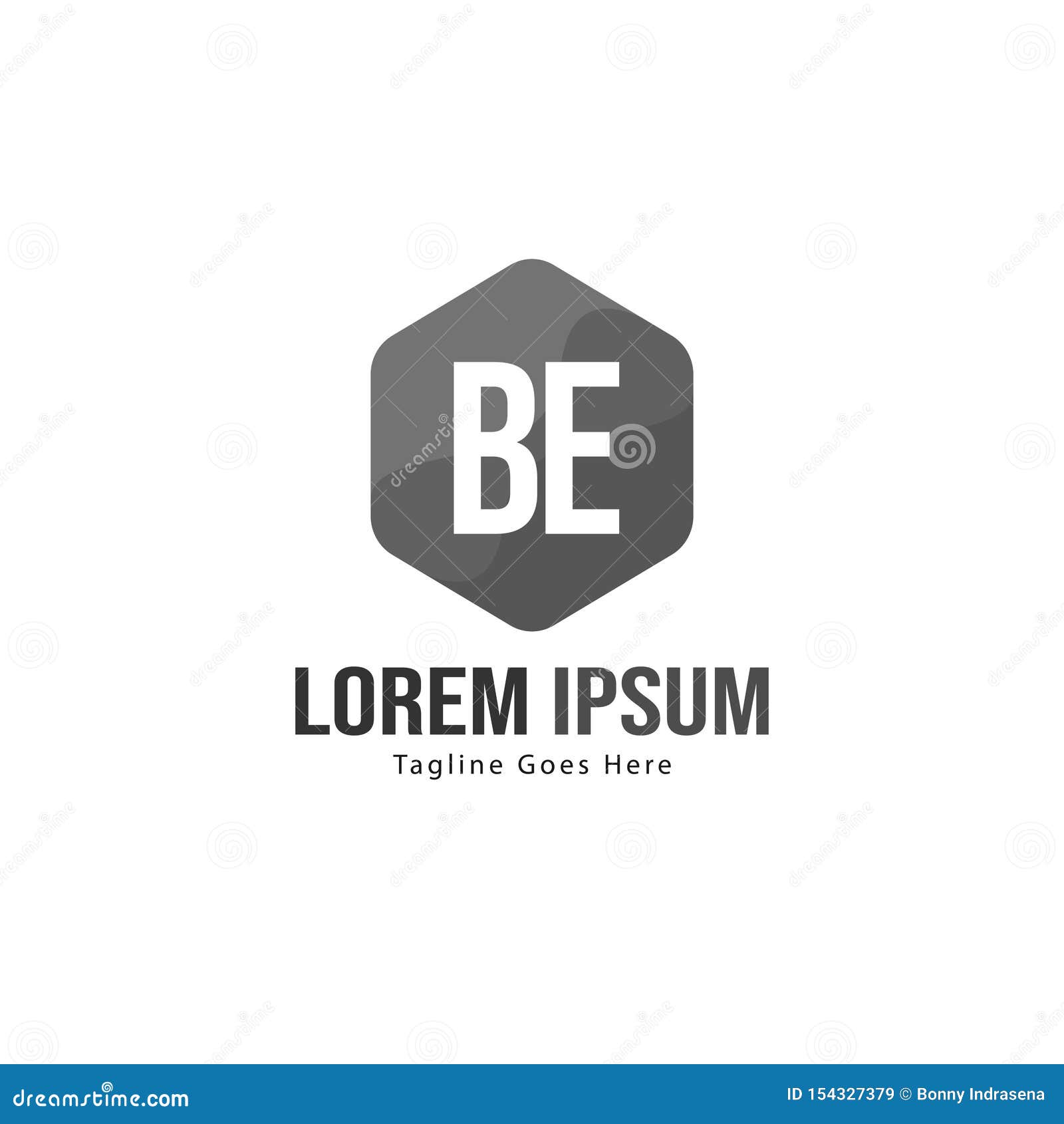 BE Letter Logo Design. Creative Modern BE Letters Icon Illustration ...