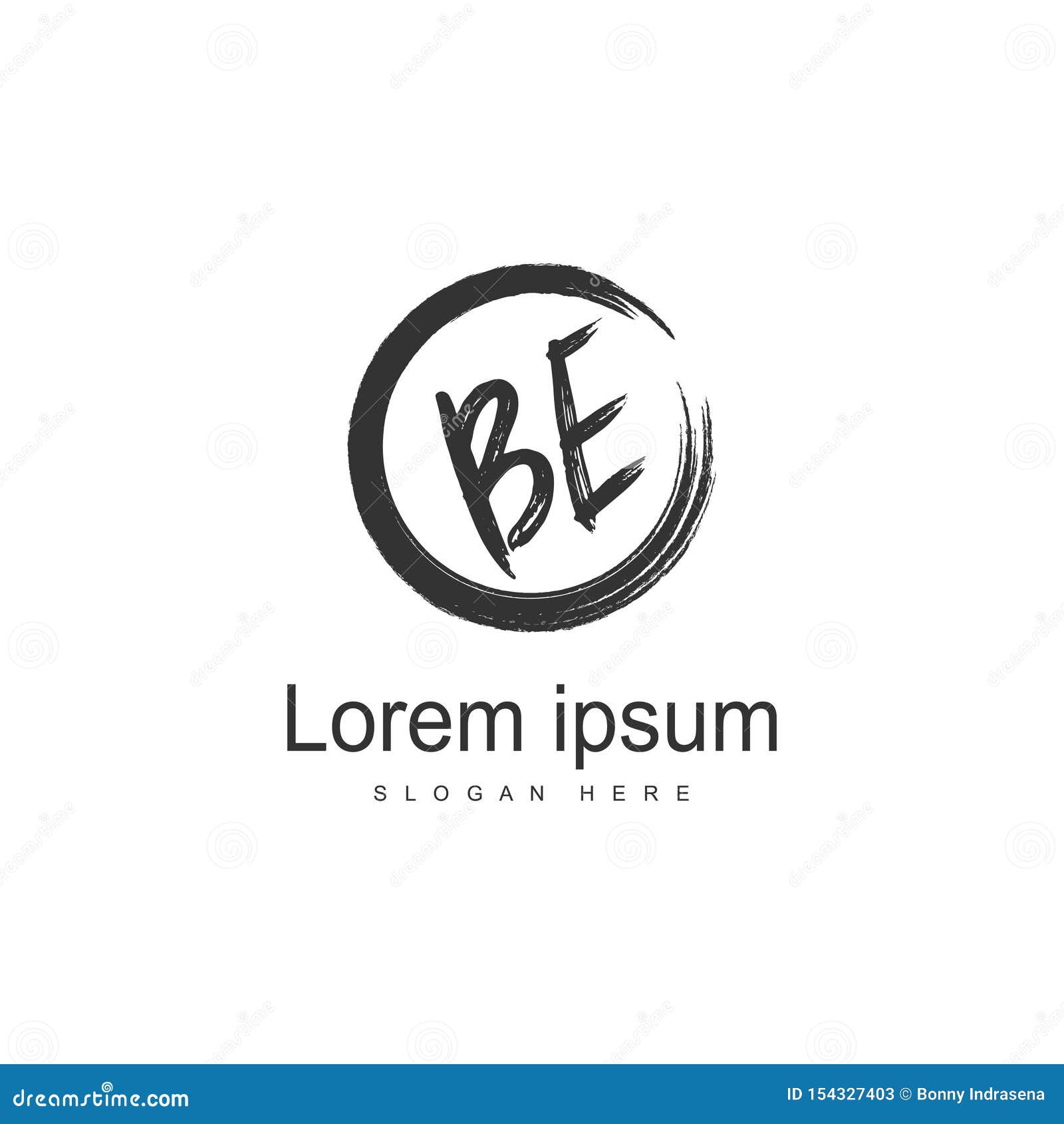 BE Letter Logo Design. Creative Modern BE Letters Icon Illustration ...