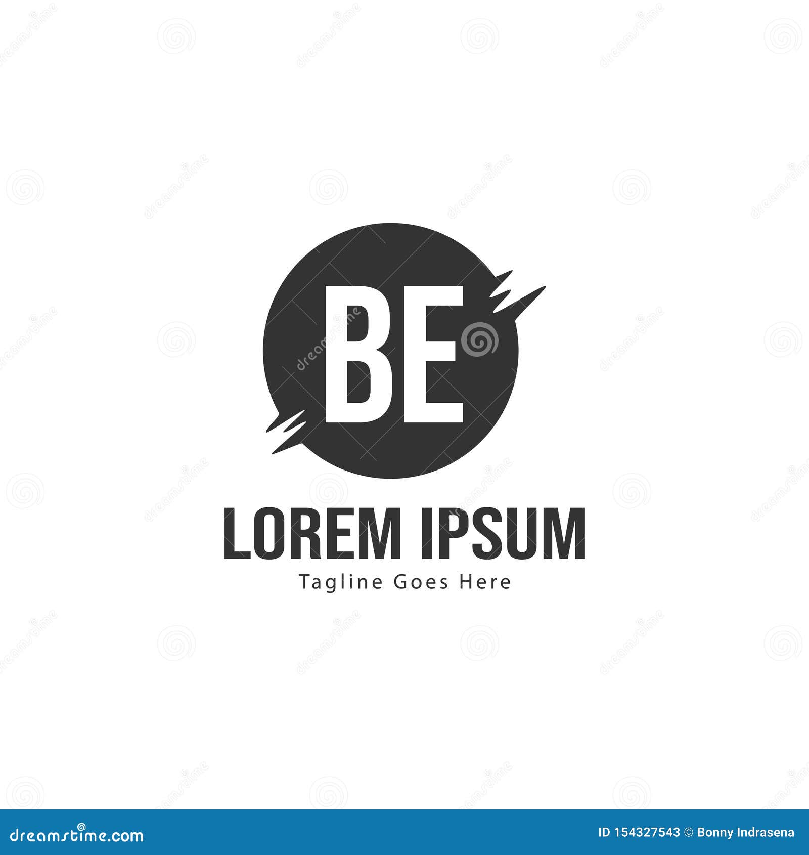 BE Letter Logo Design. Creative Modern BE Letters Icon Illustration ...