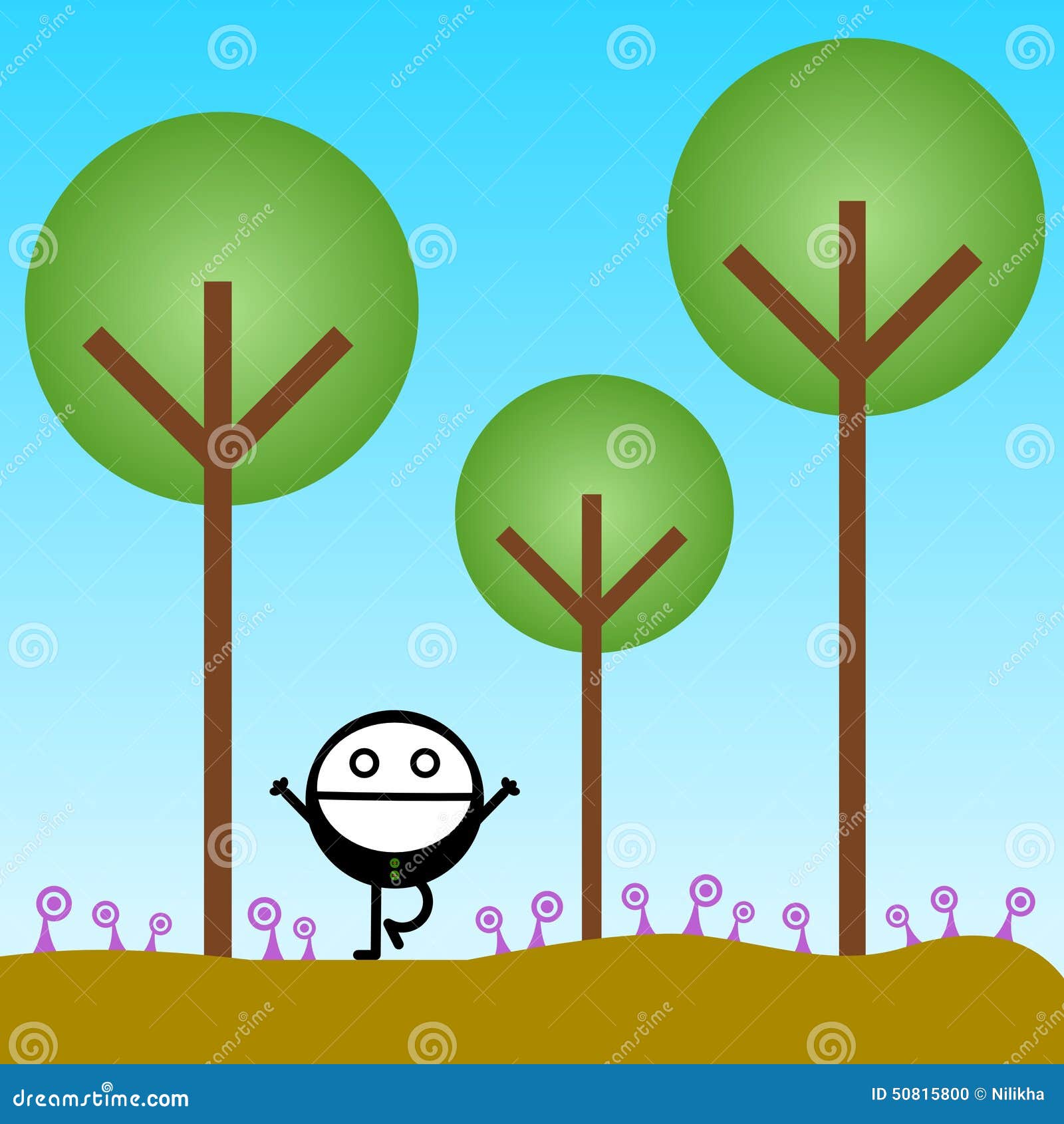 Be like them stock illustration. Illustration of metaphor - 50815800