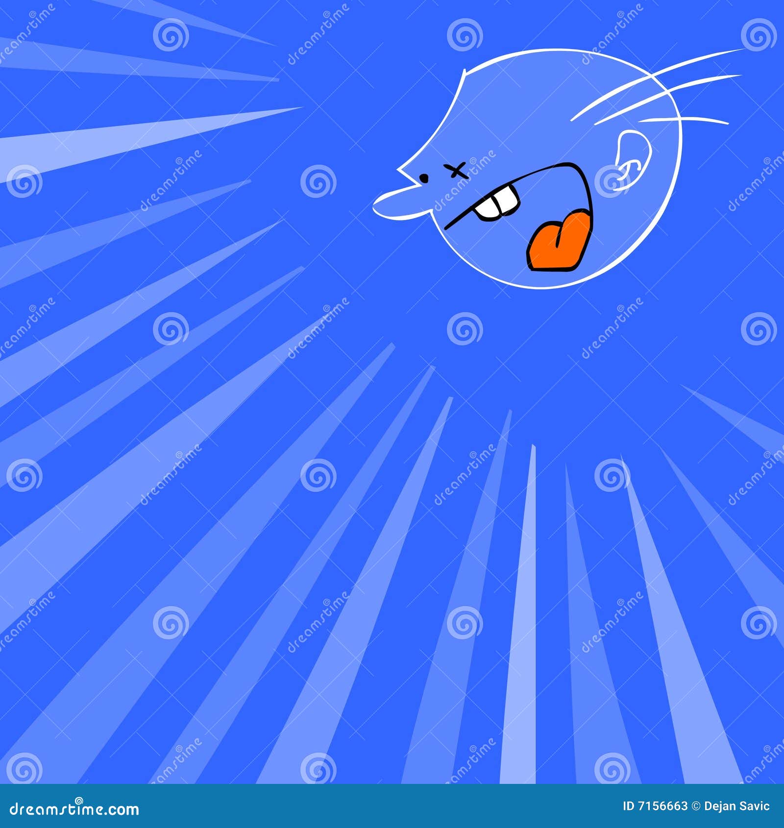 Be loud stock illustration. Illustration of shout, text - 7156663