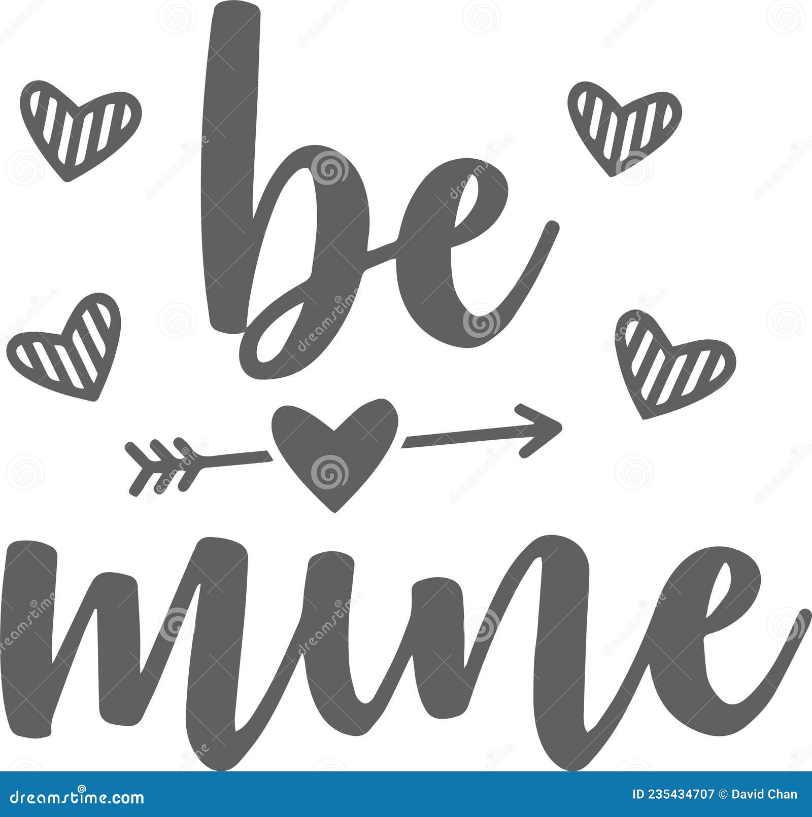 Be Mind Signs Inspirational Quotes Stock Vector - Illustration of ...