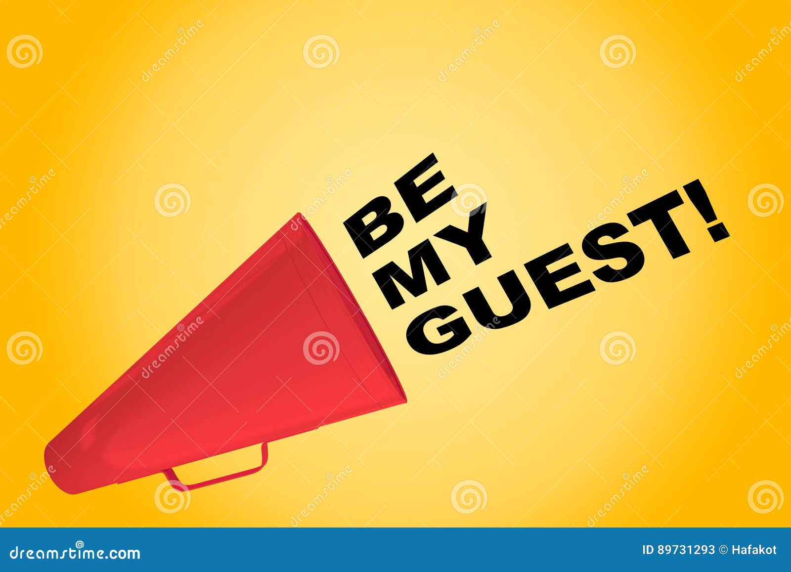 Be my Guest! concept stock illustration. Illustration of grunge - 89731293