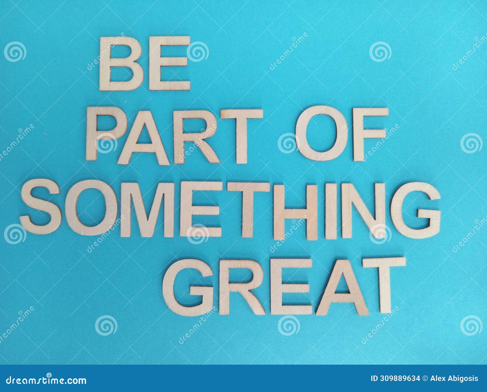 Be Part of Something Great Sign Stock Photo - Image of label, blue ...