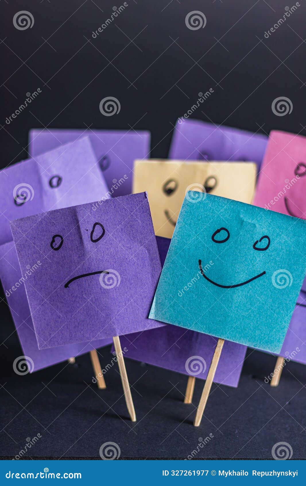 Be Positive, Be Different, Stand Out Photo Stock Image - Image of ...