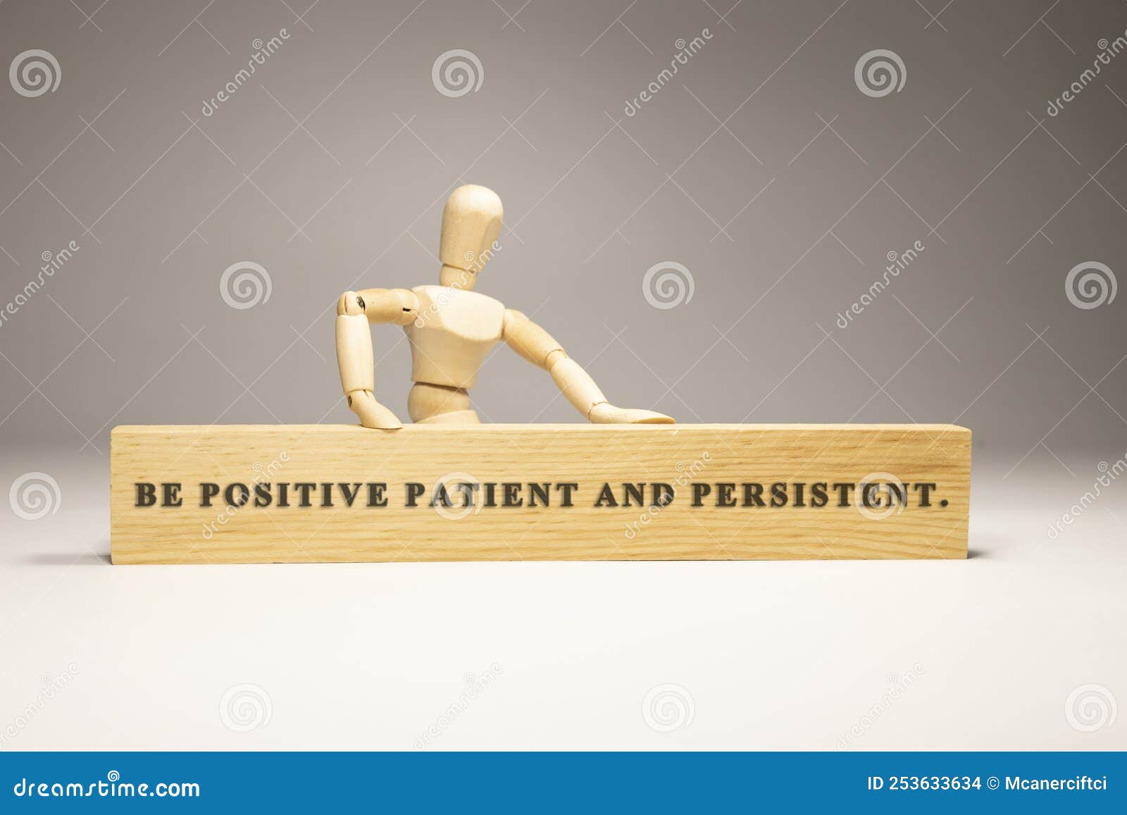 Persistent Positive Patience Virtue Compassion Letterpress Royalty-Free ...