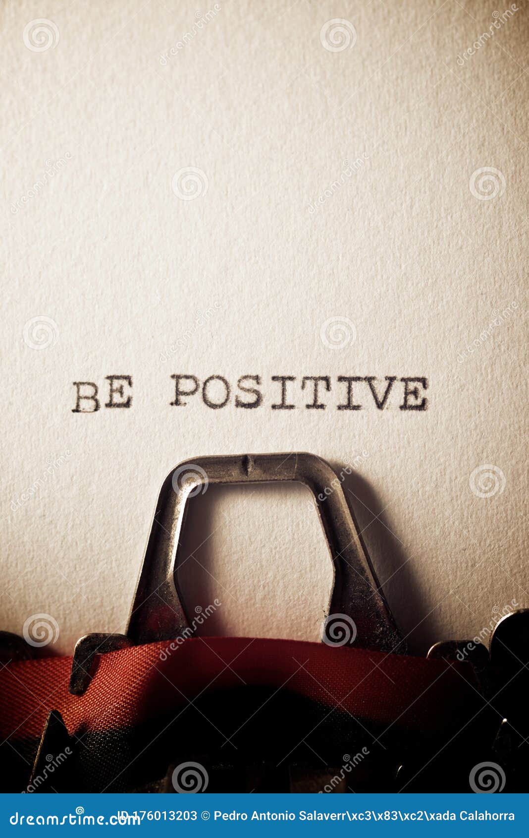 Be Positive text stock image. Image of close, happy - 176013203