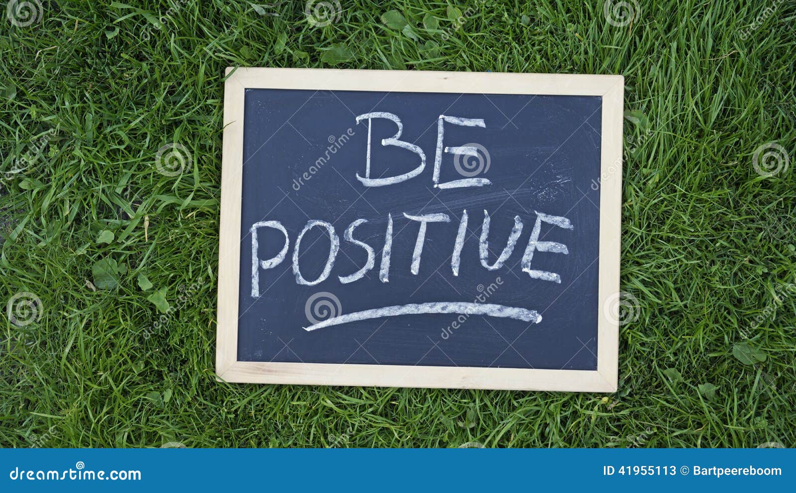 Be positive written stock image. Image of slogan, write - 41955113