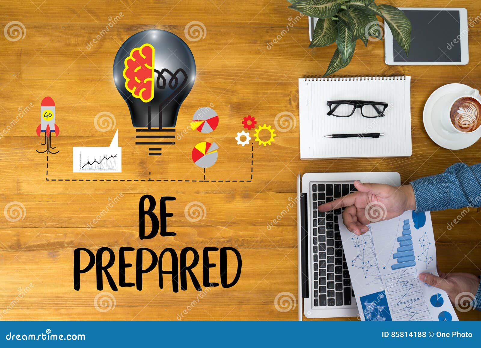 BE PREPARED Concept , PREPARATION is the KEY Plan, Prepare, Per Stock ...