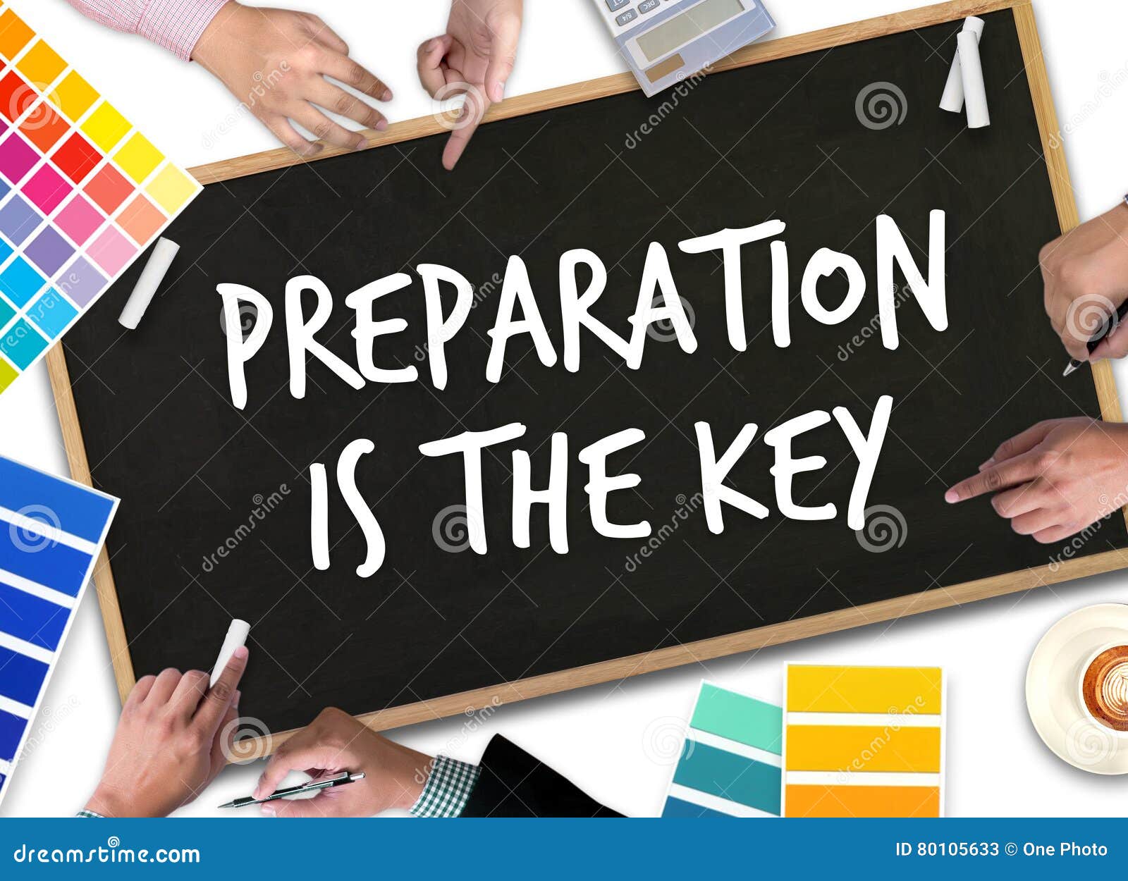 BE PREPARED and PREPARATION is the KEY Plan, Prepare, Perform Stock ...