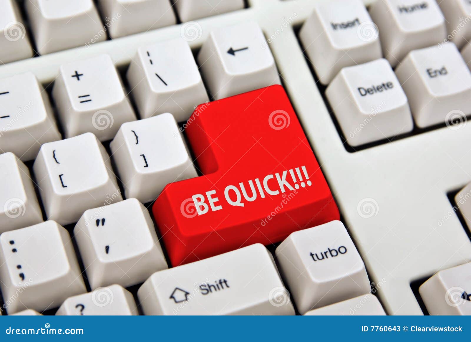 Be quick dont miss out stock image. Image of speed, fast - 7760643