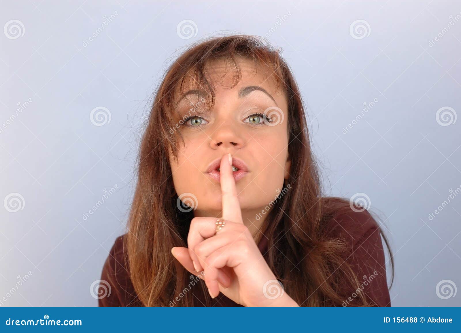 Be quiet... stock photo. Image of language, people, mute - 156488