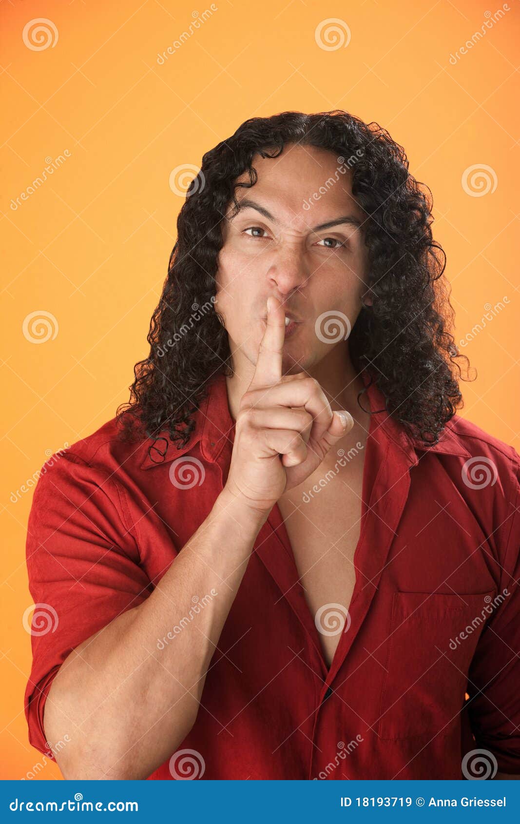 Be Quiet stock image. Image of built, handsome, curly - 18193719