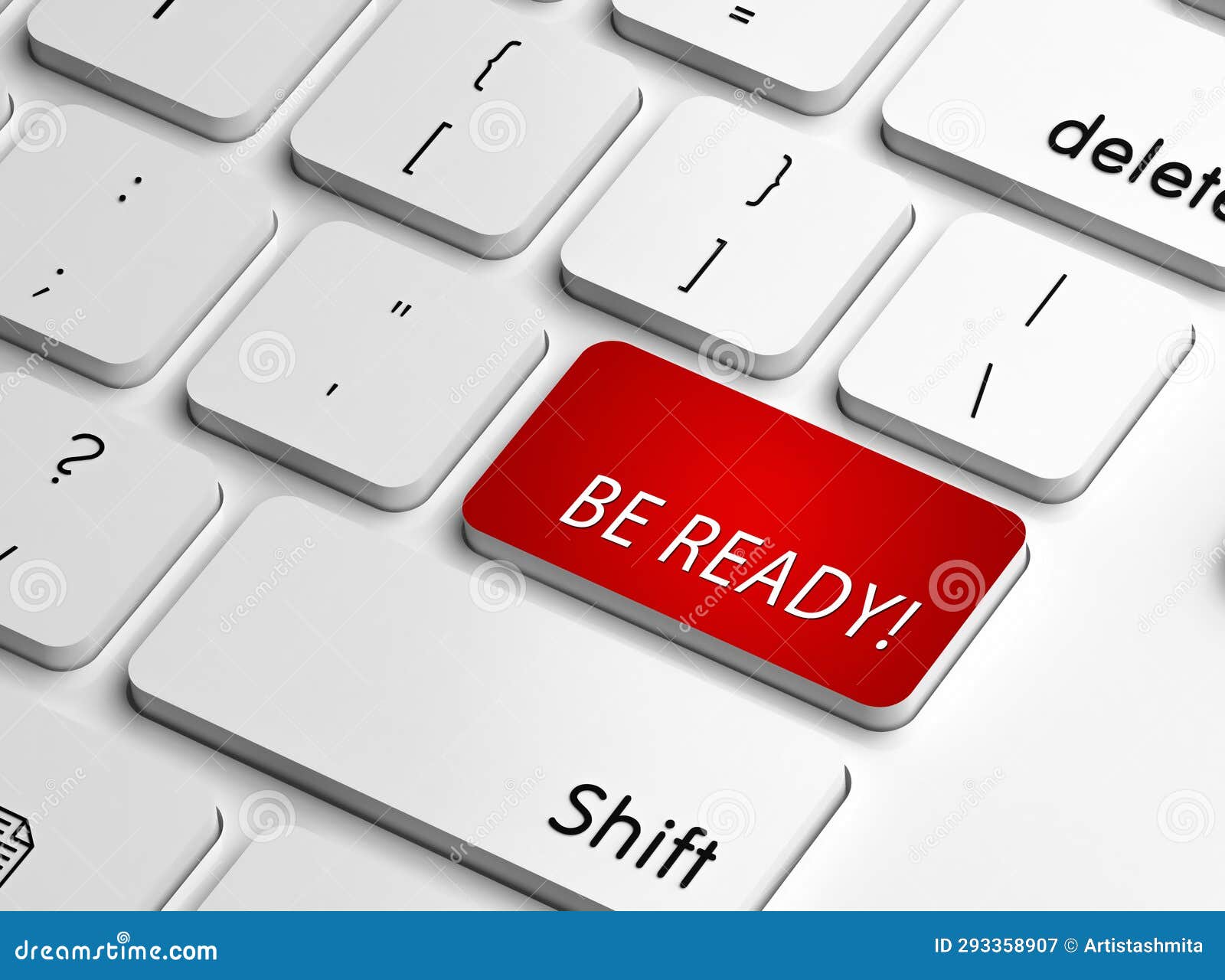 Be ready, be prepared stock illustration. Illustration of prepare ...