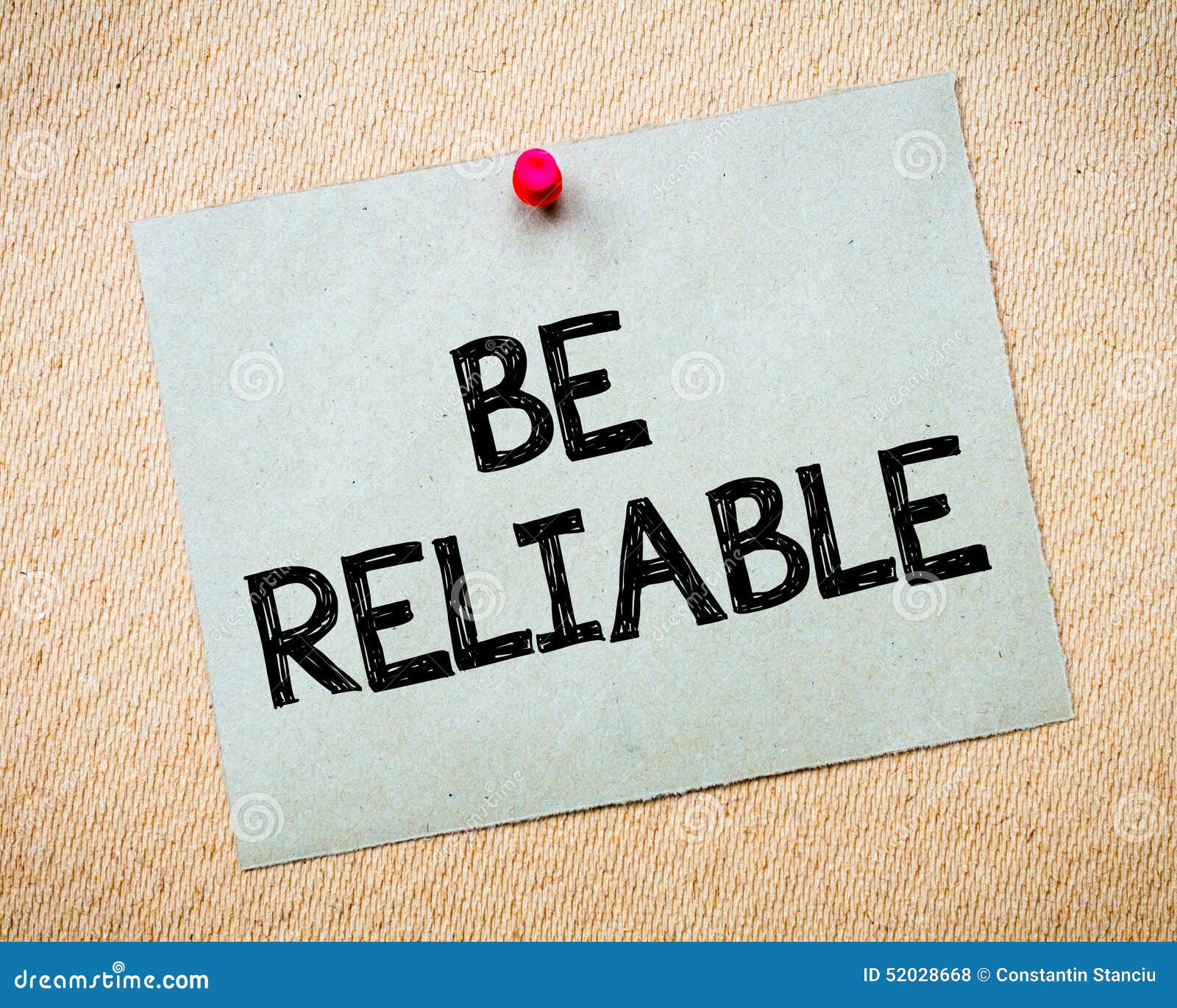 Be Reliable stock photo. Image of space, people, paper - 52028668