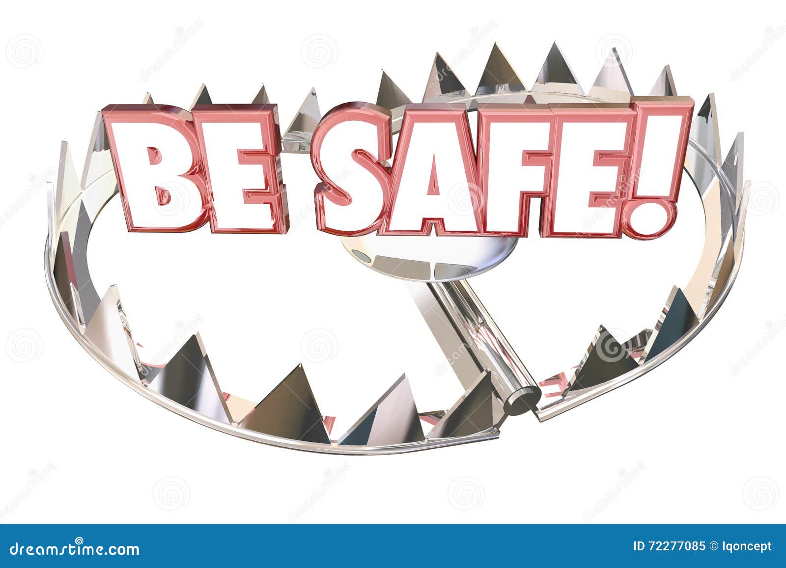 Be Safe Precaution Prepare Prevent Danger Risk Stock Illustration ...