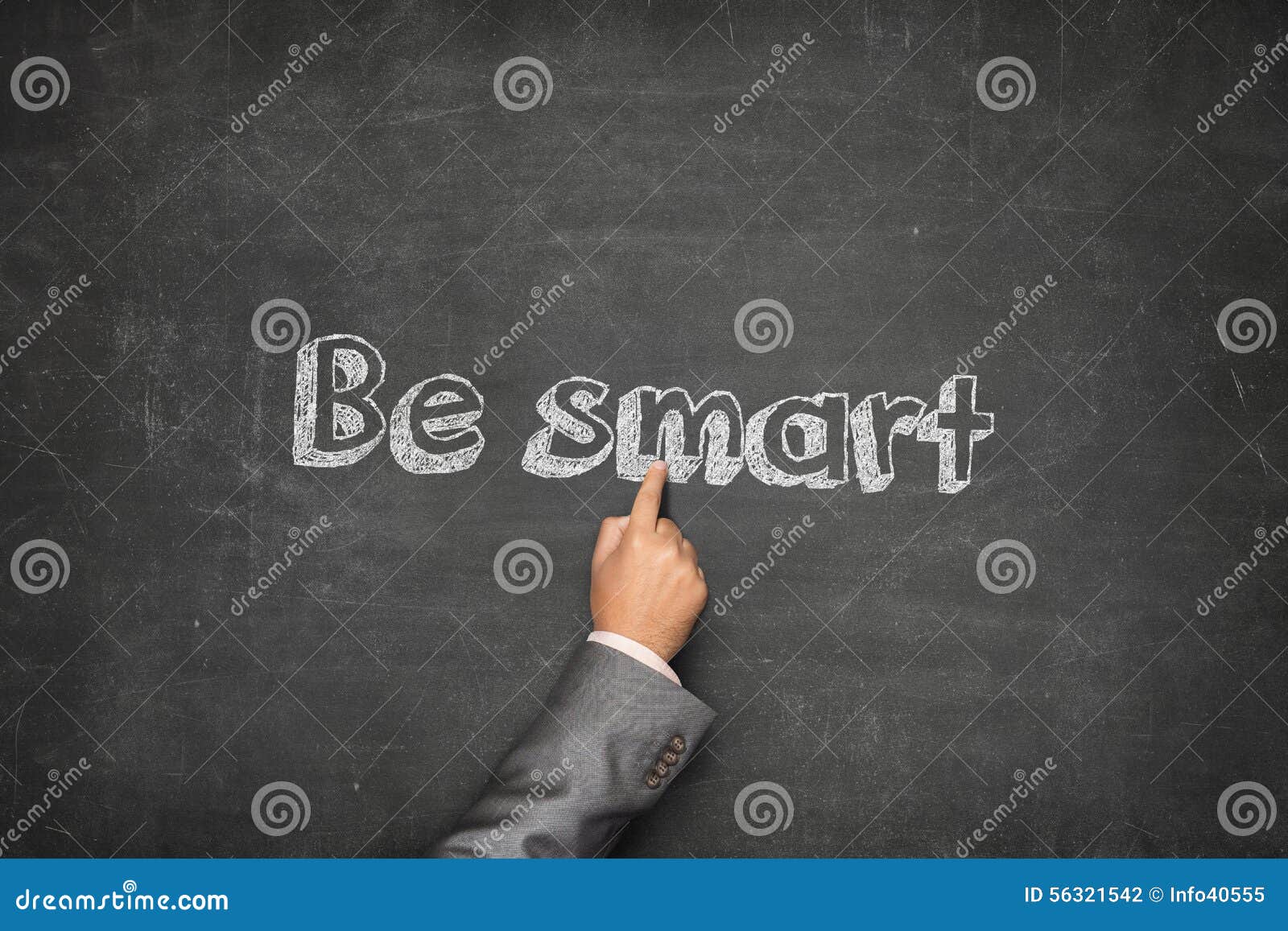 Be smart concept stock photo. Image of black, knowledge - 56321542