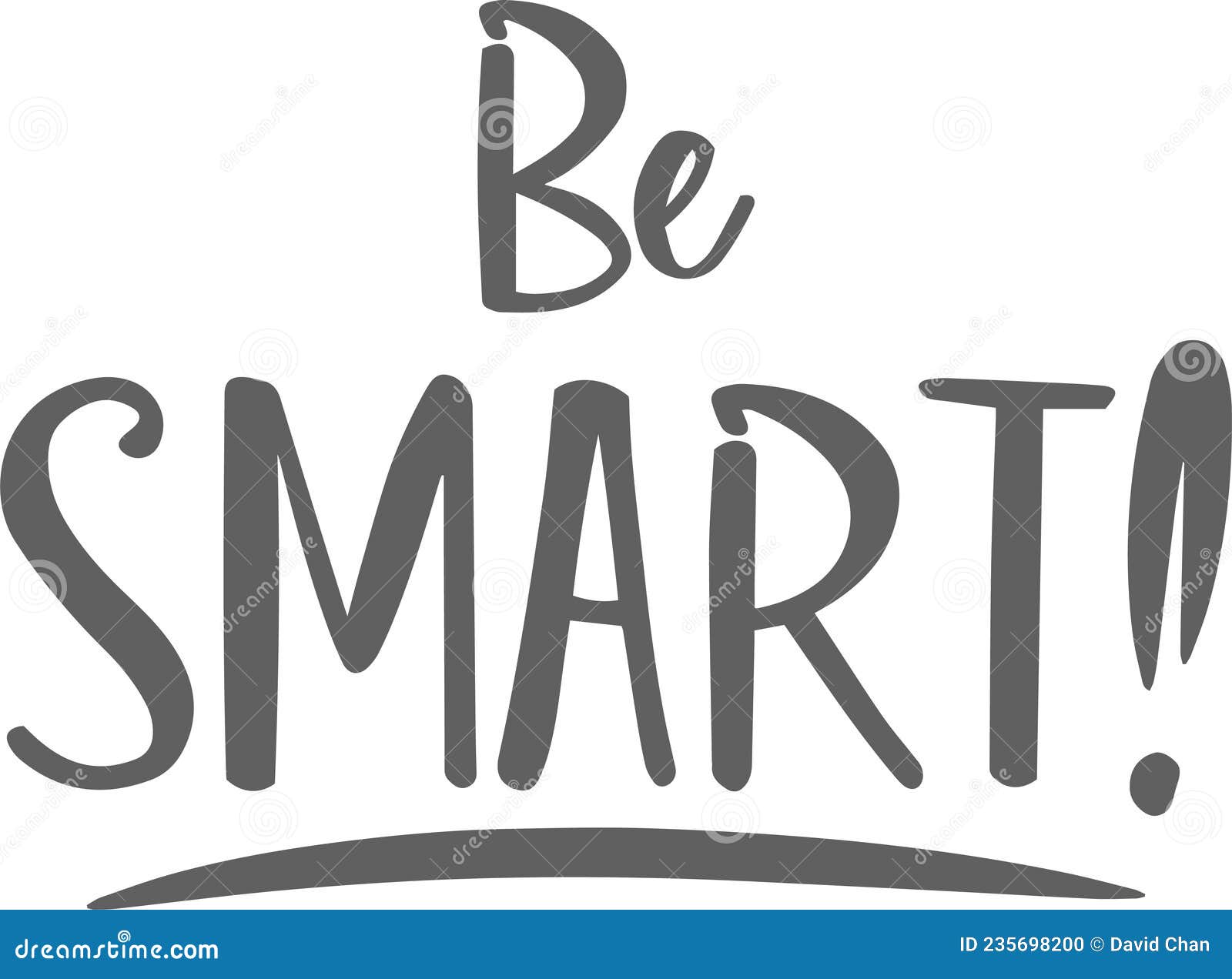 Be Smart Signs Inspirational Quotes Stock Vector - Illustration of idea ...