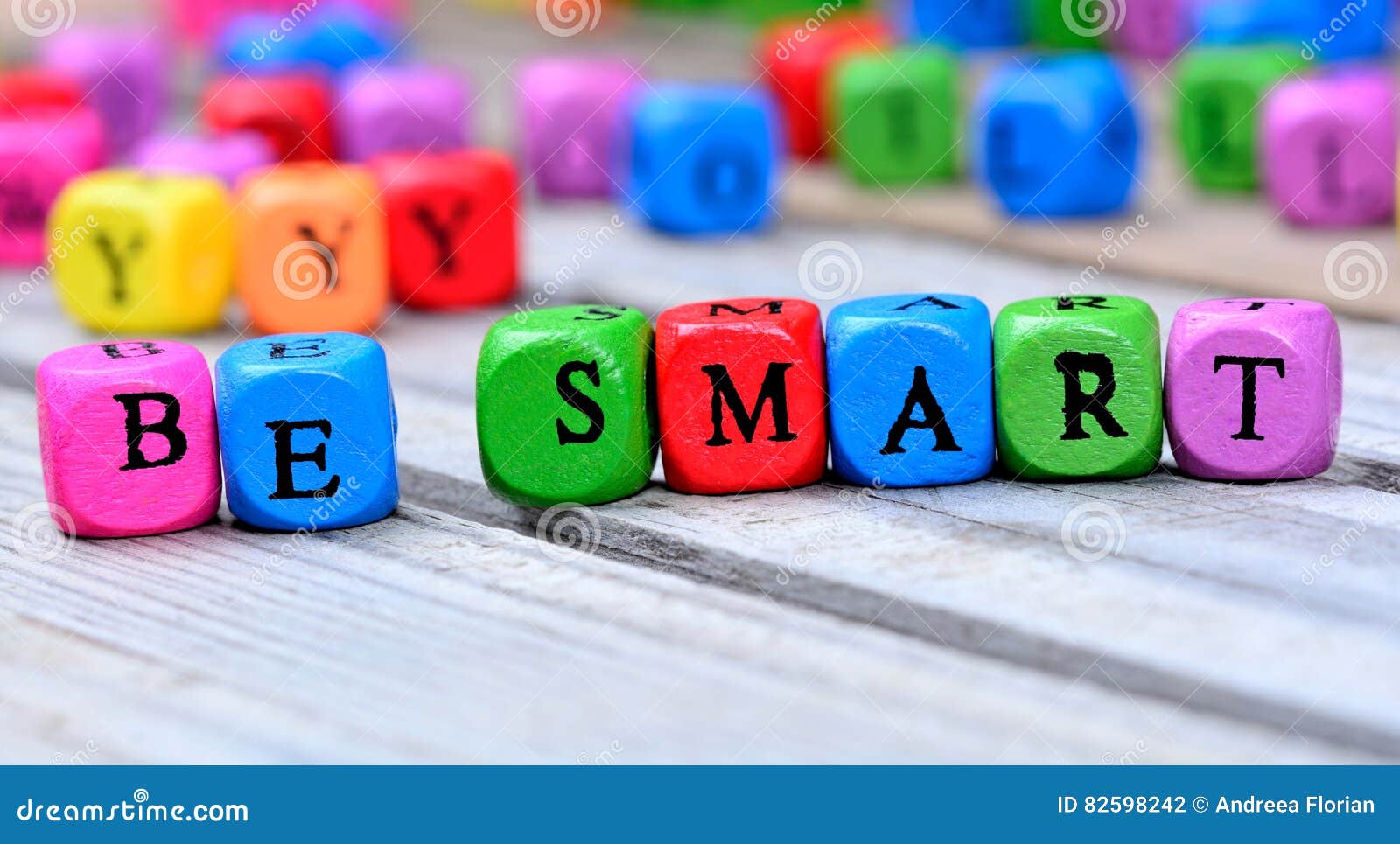 Be smart words on table stock photo. Image of goal, group - 82598242